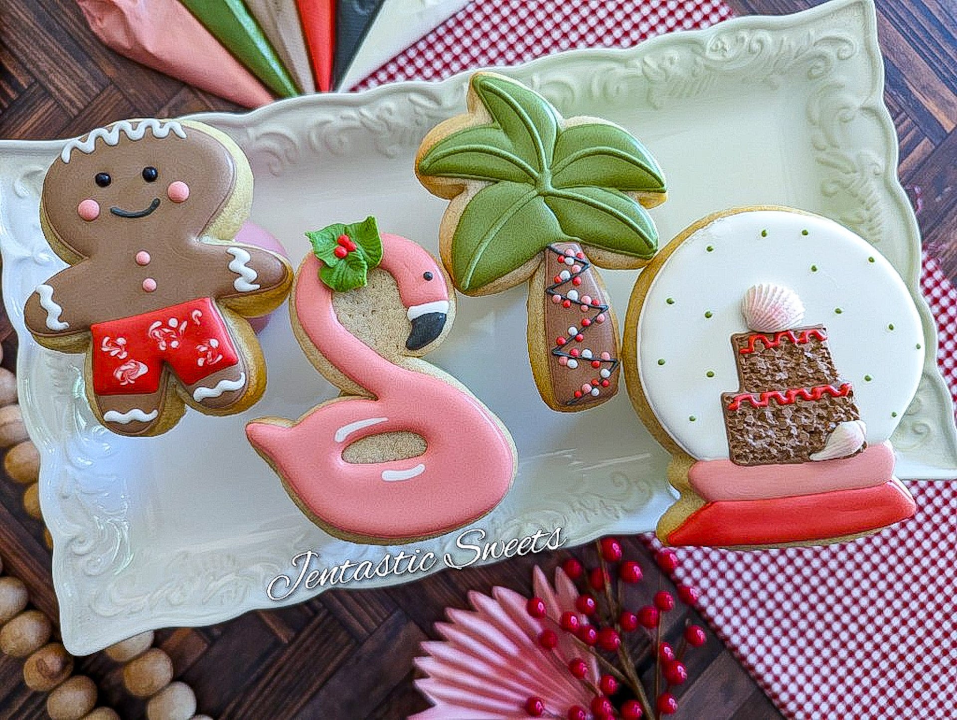 Beginner Christmas in July Cookie Class | Jentastic Sweets